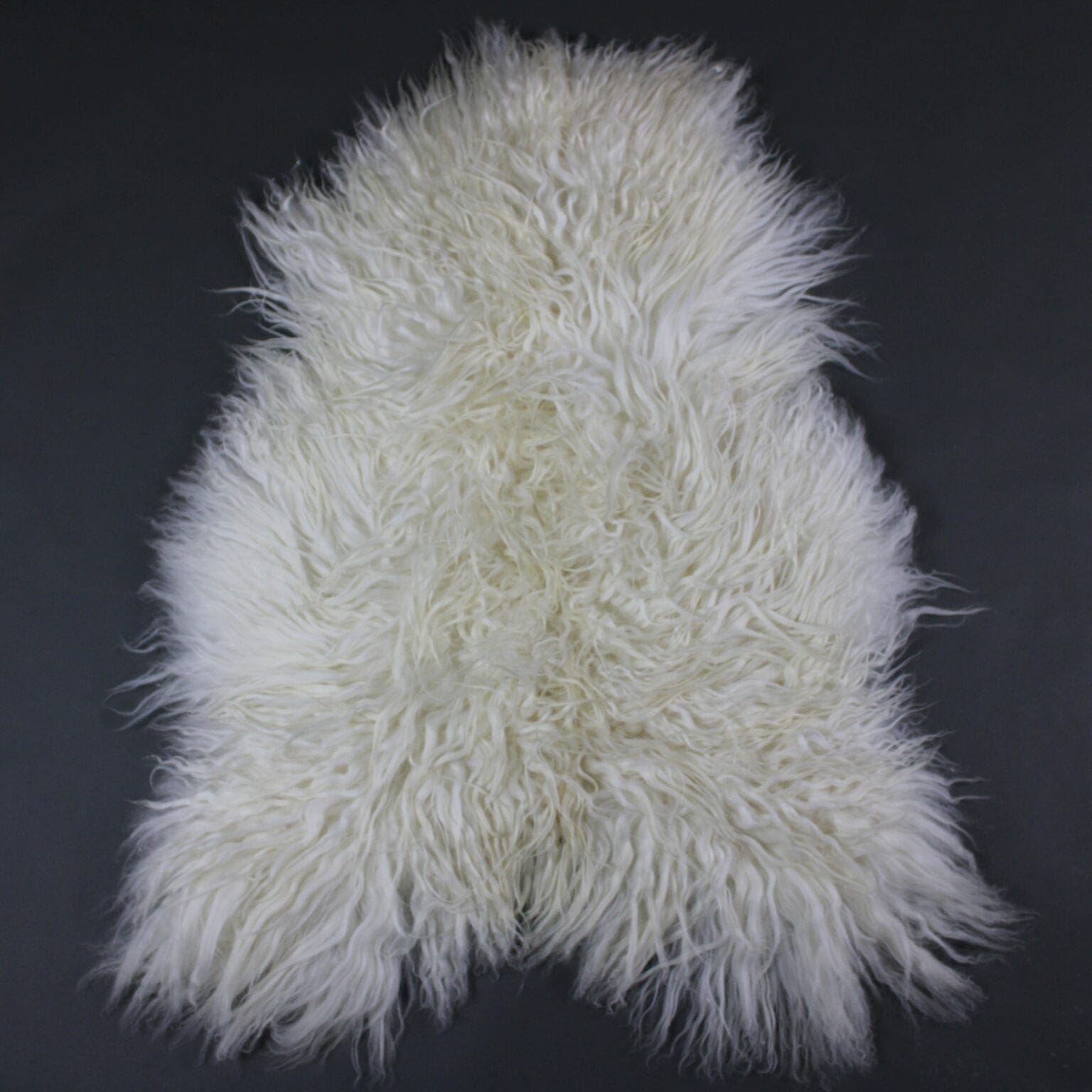 Curly Icelandic Sheepskin Rug Ivory - Large - Hide Rugs