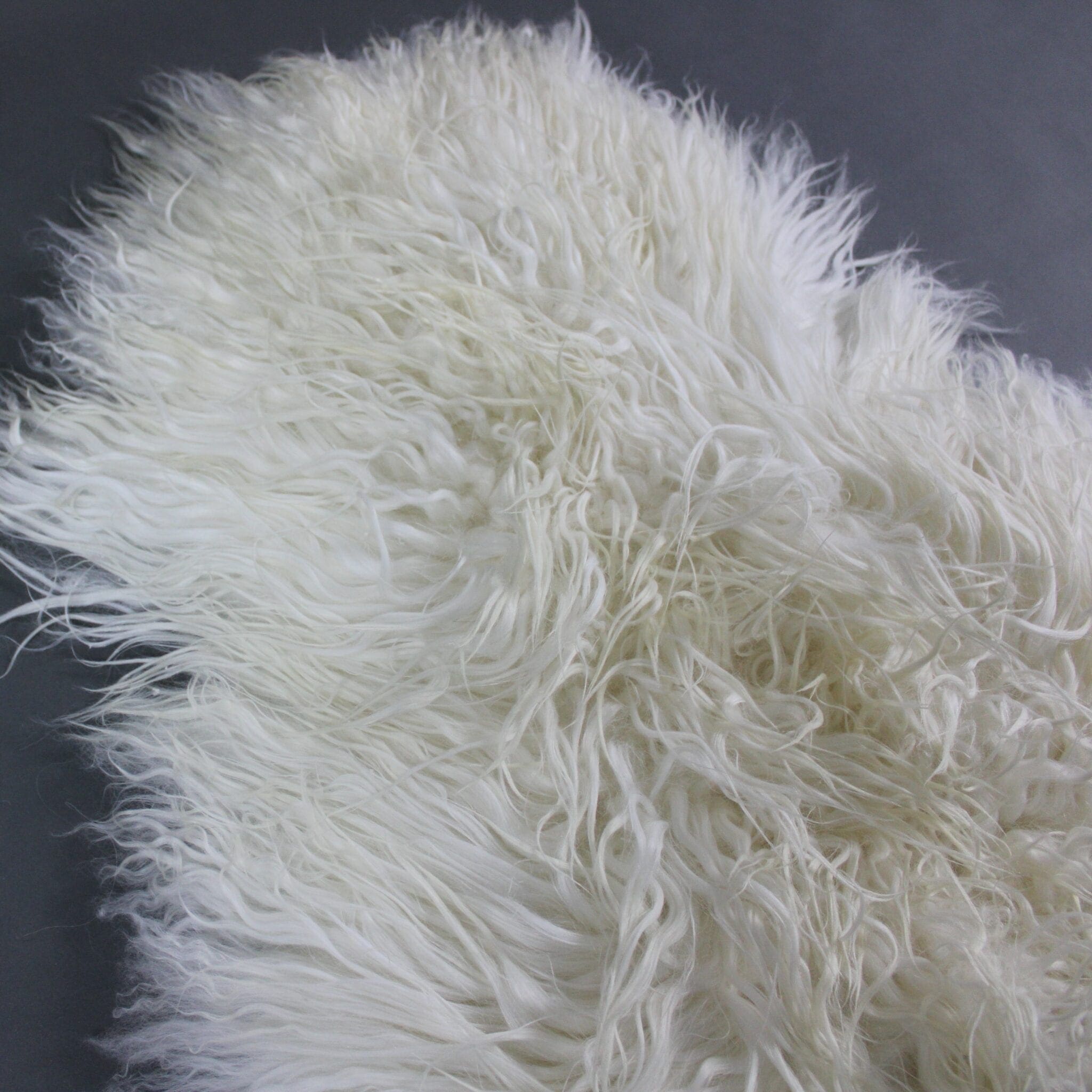 Curly Icelandic Sheepskin Rug Ivory - Large - Hide Rugs