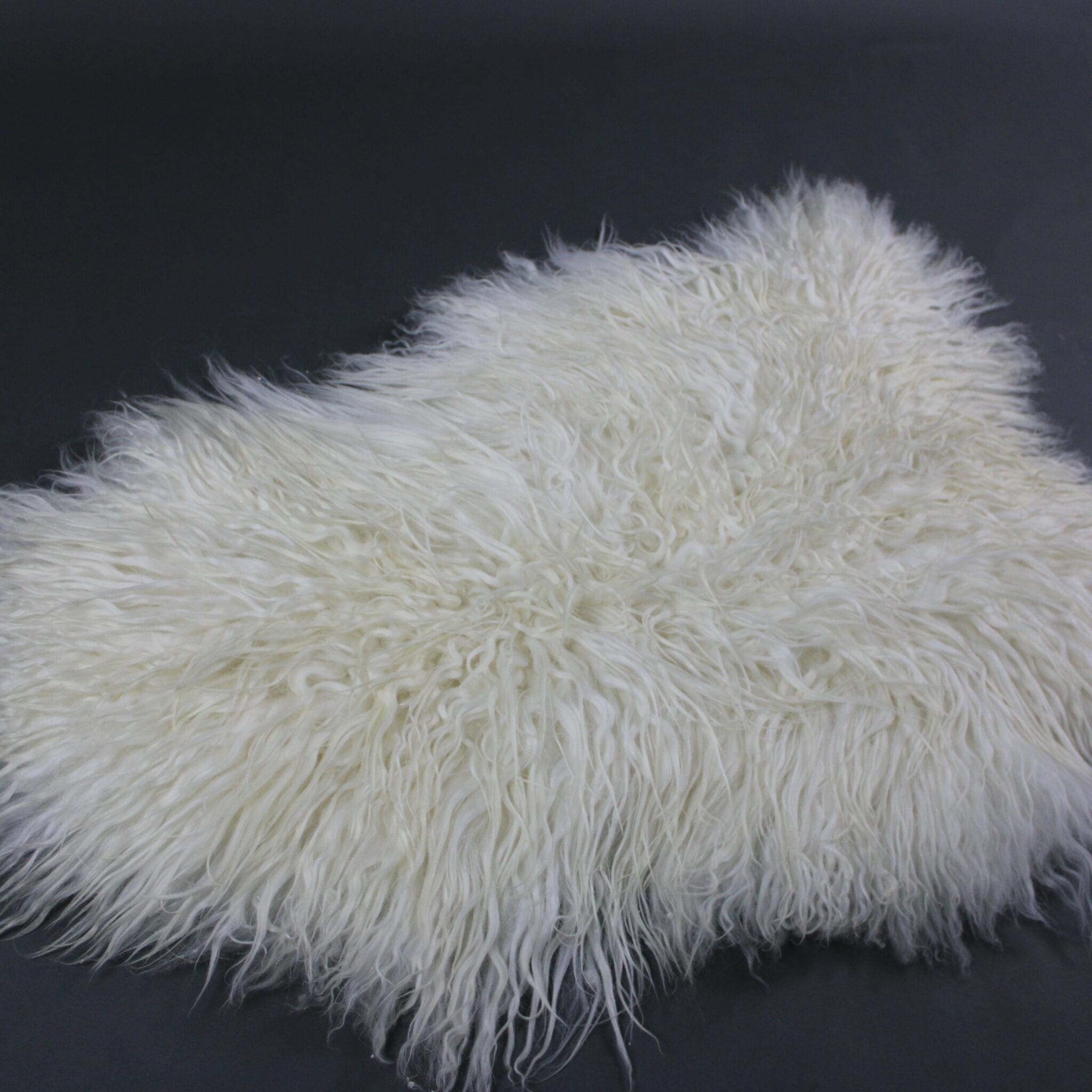 Curly Icelandic Sheepskin Rug Ivory - Large - Hide Rugs