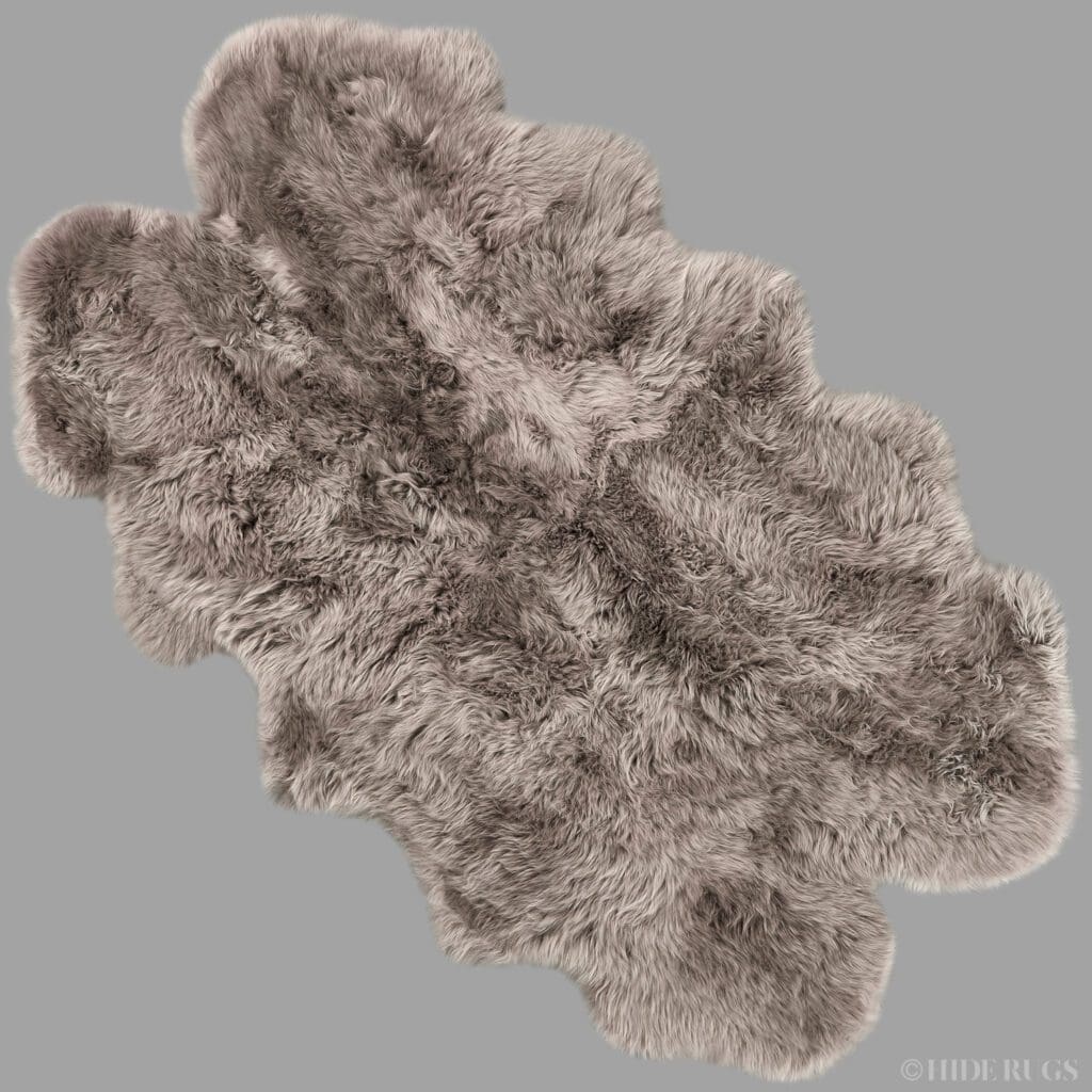 Sheepskin Rug Quad Vole - Hide Rugs