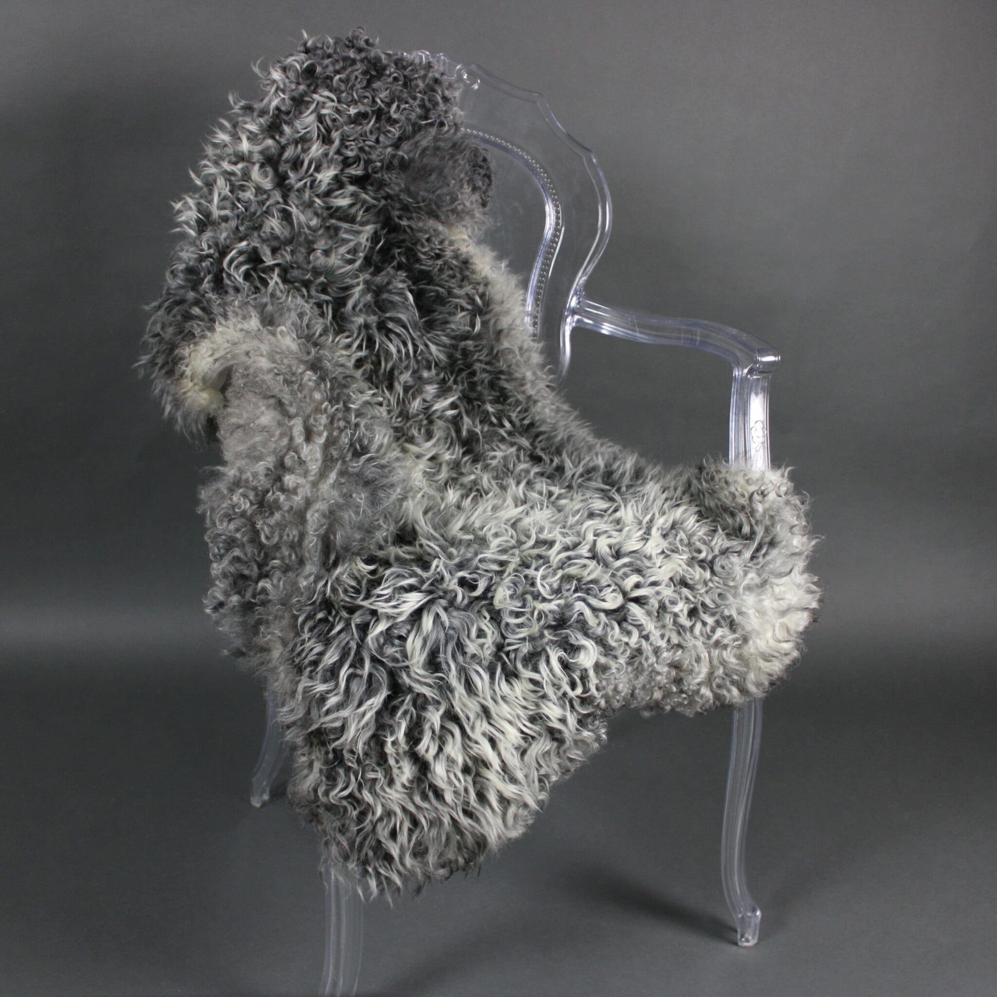 Icelandic Sheepskin Rug 12 Skin Grey - Hide Rugs