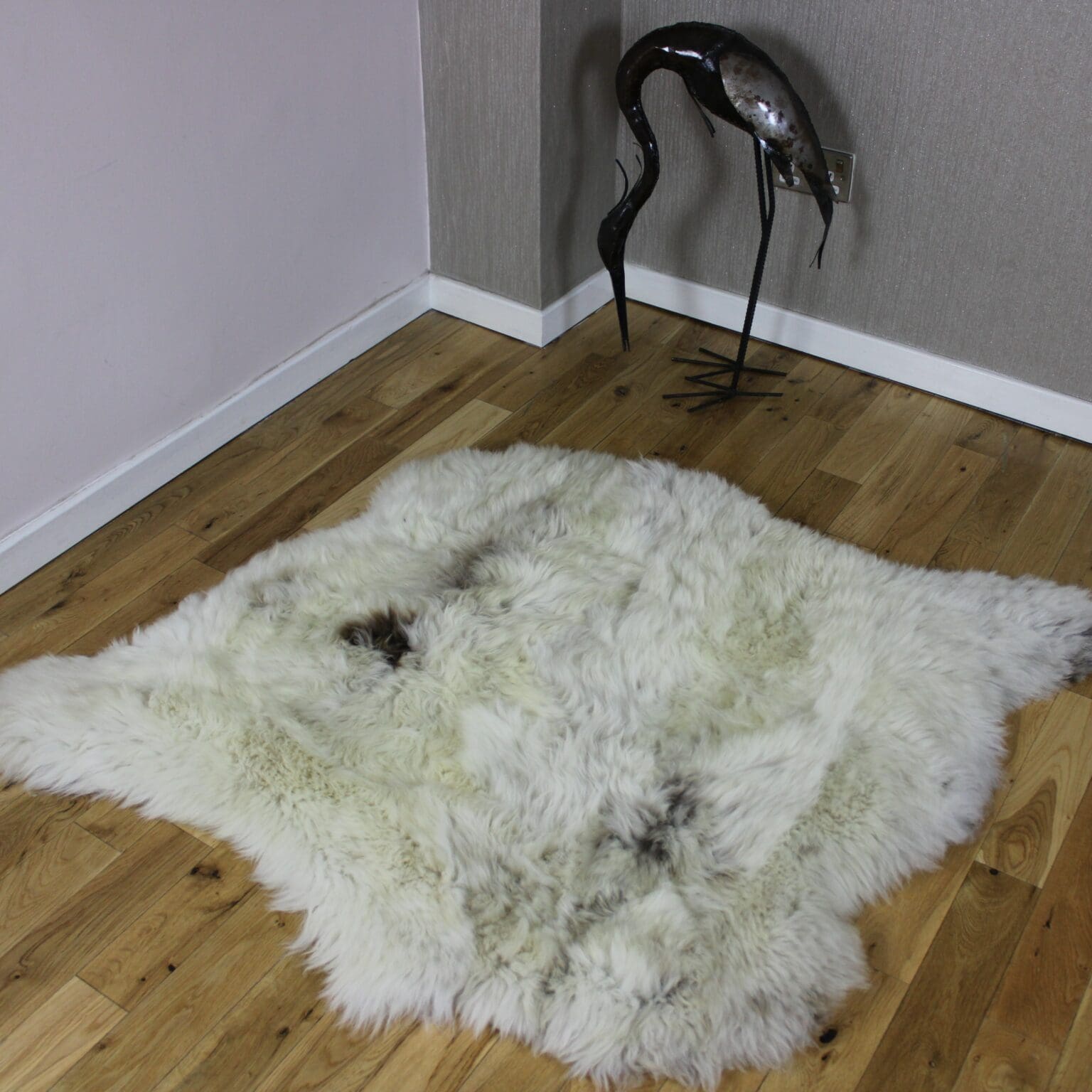Icelandic Sheepskin Rug Taupe - Hide Rugs