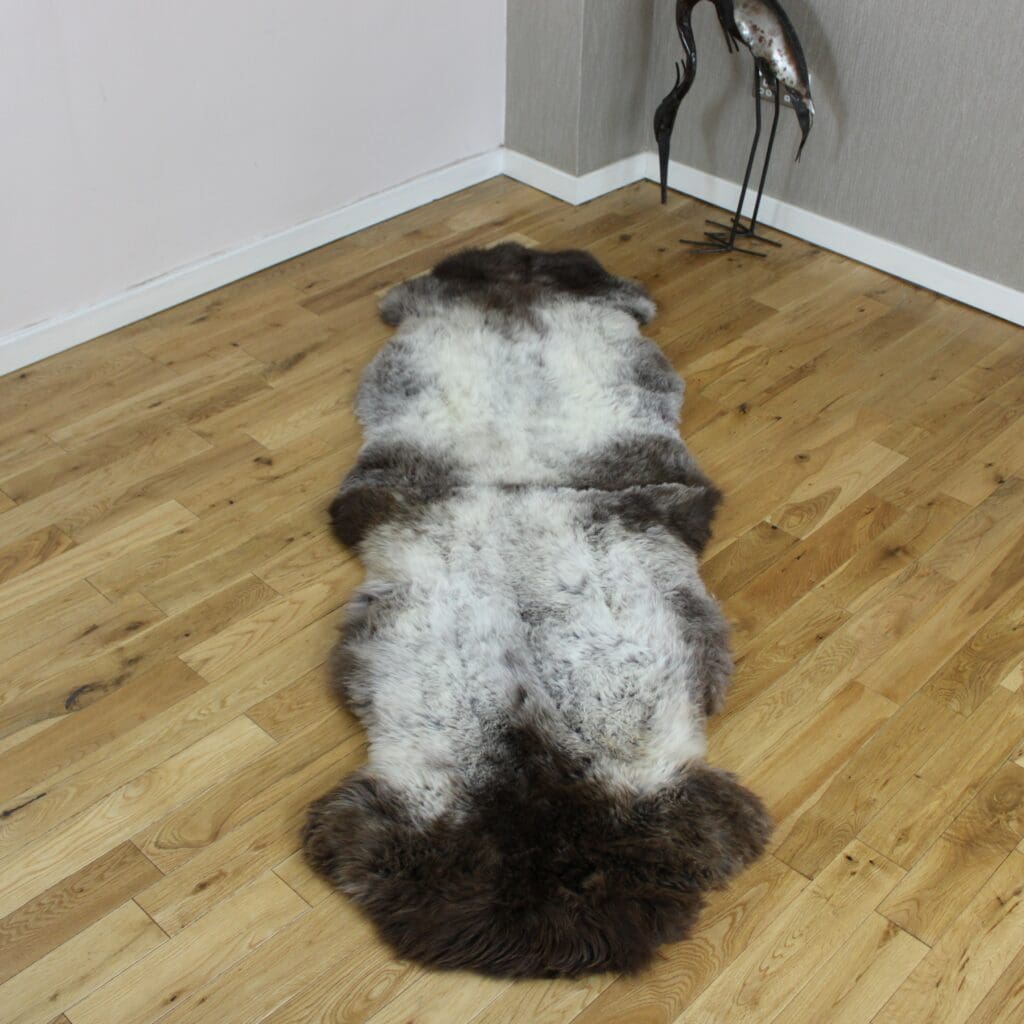 Sheepskin Rug Quad Grey - Hide Rugs