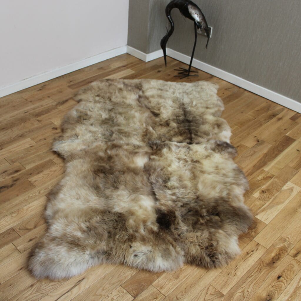 Sheepskin Rug Quad Vole - Hide Rugs