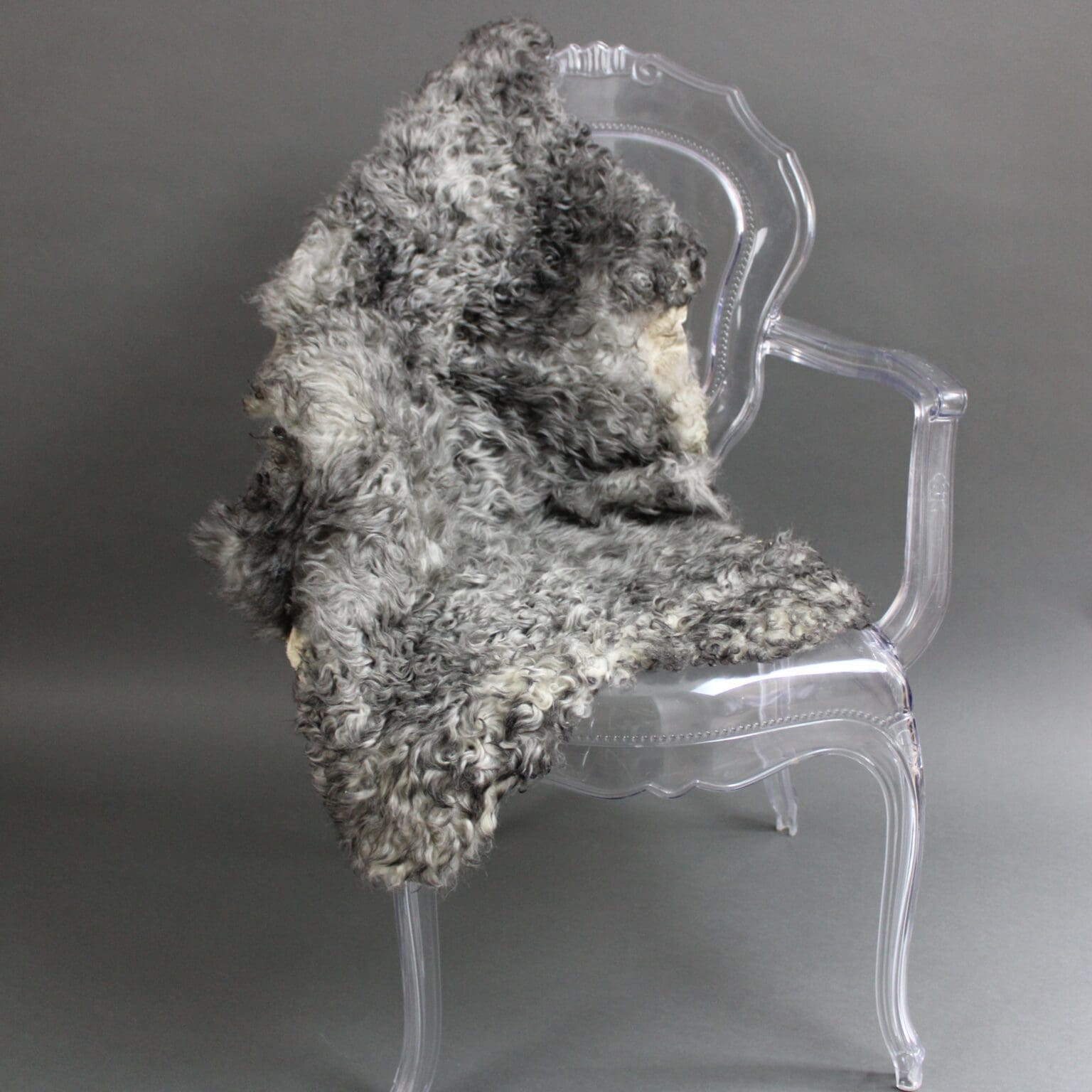 Sheepskin Rug Double Grey - Hide Rugs