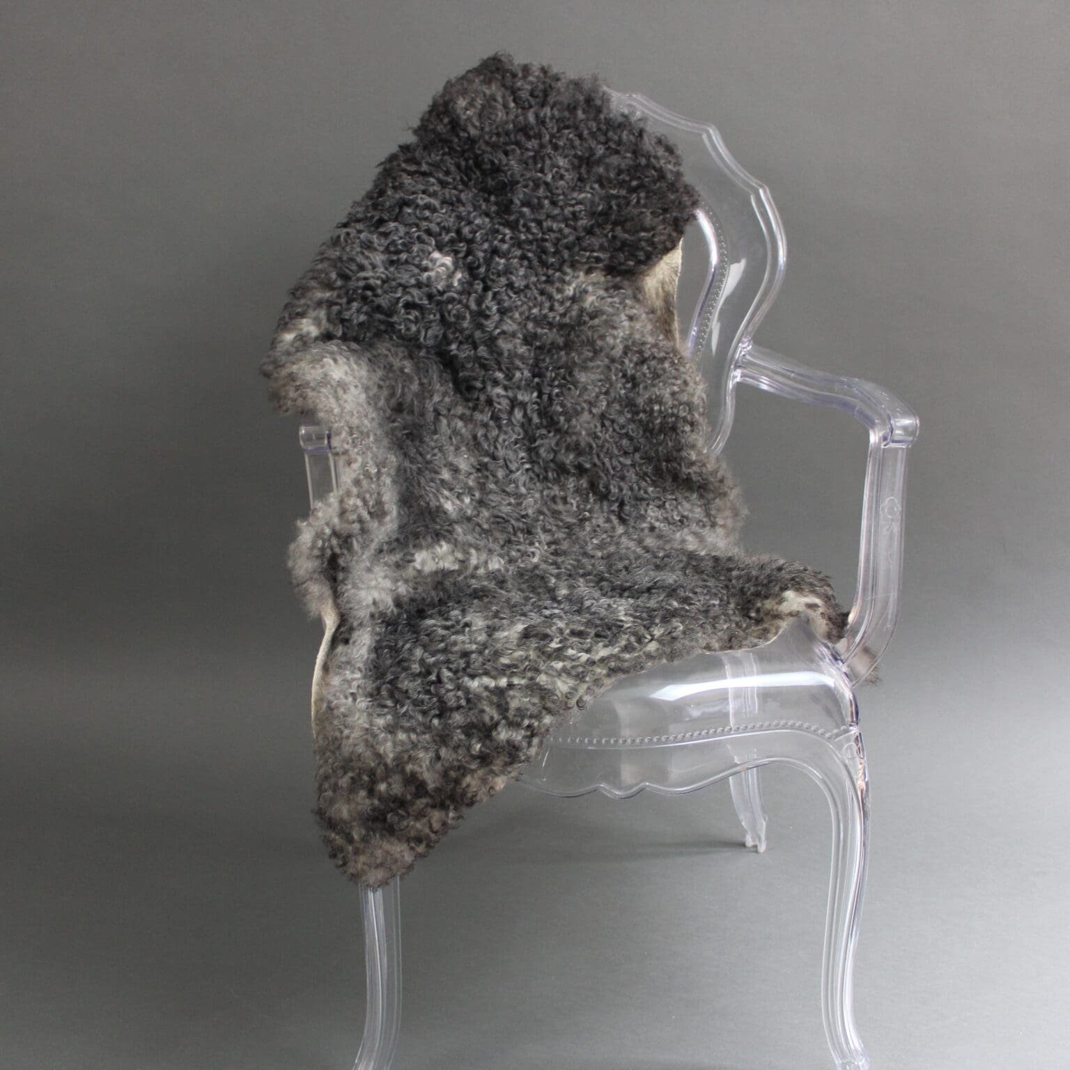 Sheepskin Rug Double Grey - Hide Rugs