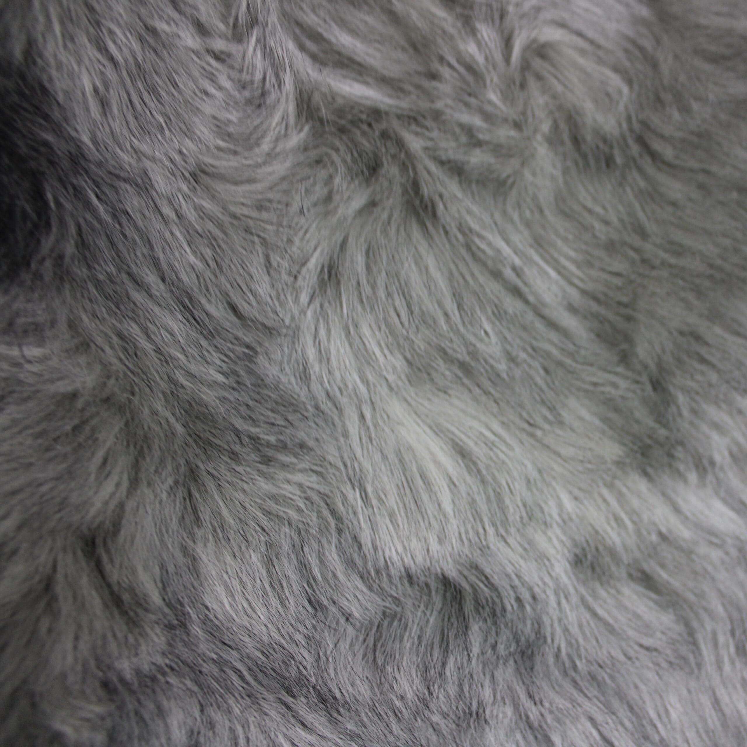 Natural Grey Icelandic Sheepskin Rug Shorn INGSS-90 - Hide Rugs
